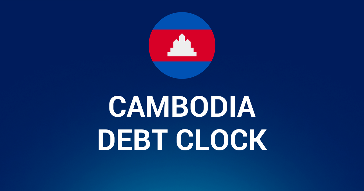 Cambodia Debt Clock - National debt of Cambodia