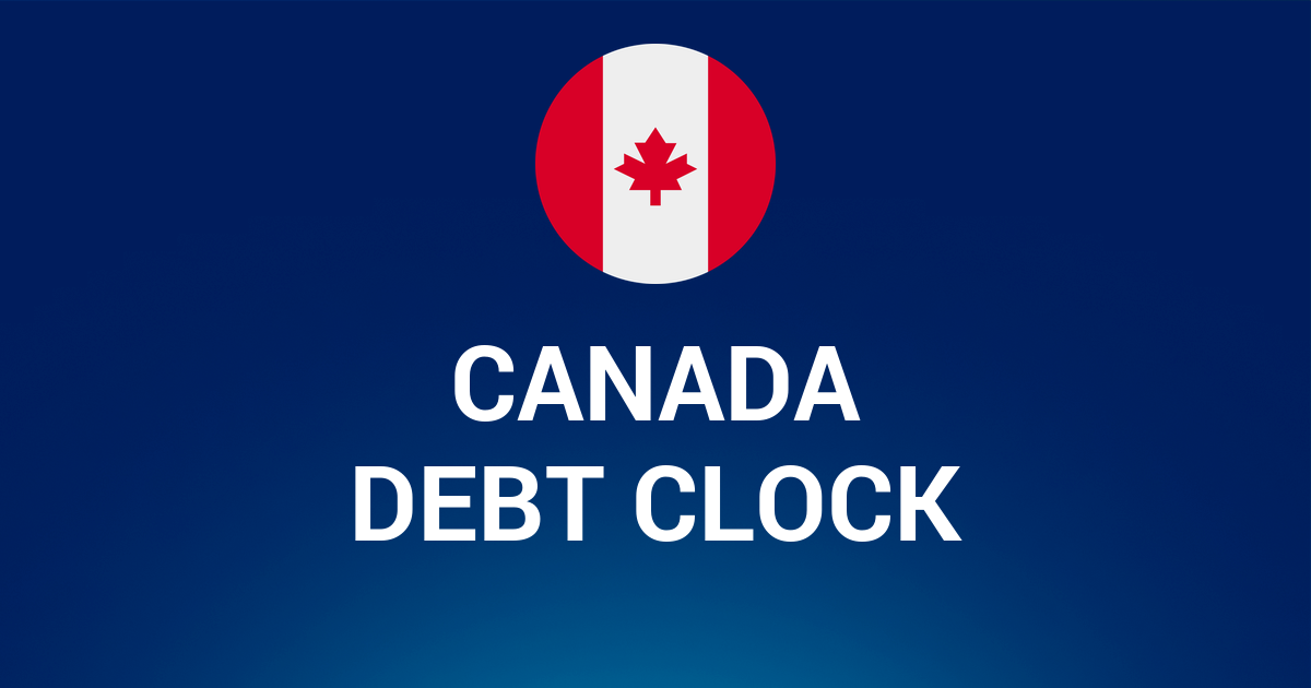 Canada Debt Clock - National debt of Canada