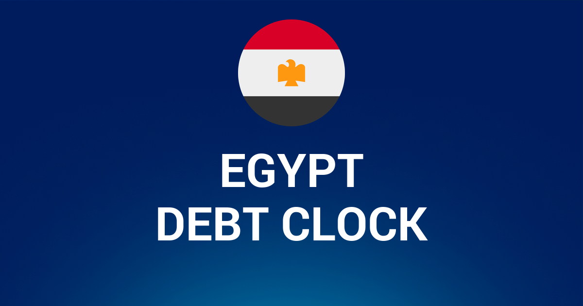 Egypt Debt Clock - National debt of Egypt