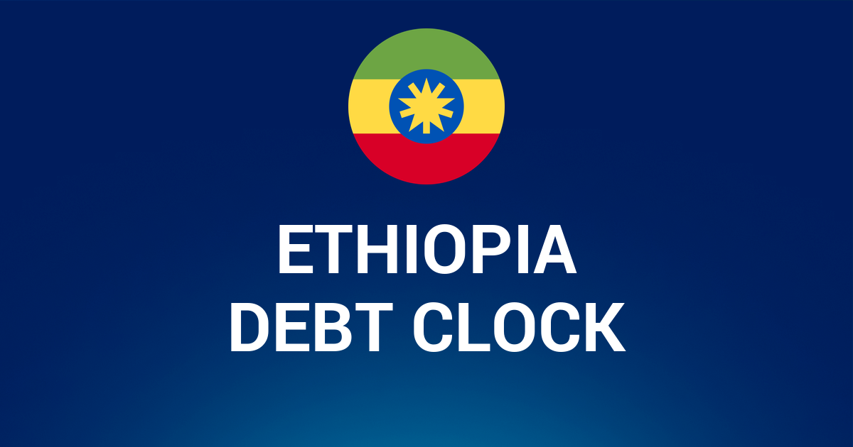 Ethiopia Debt Clock - National debt of Ethiopia