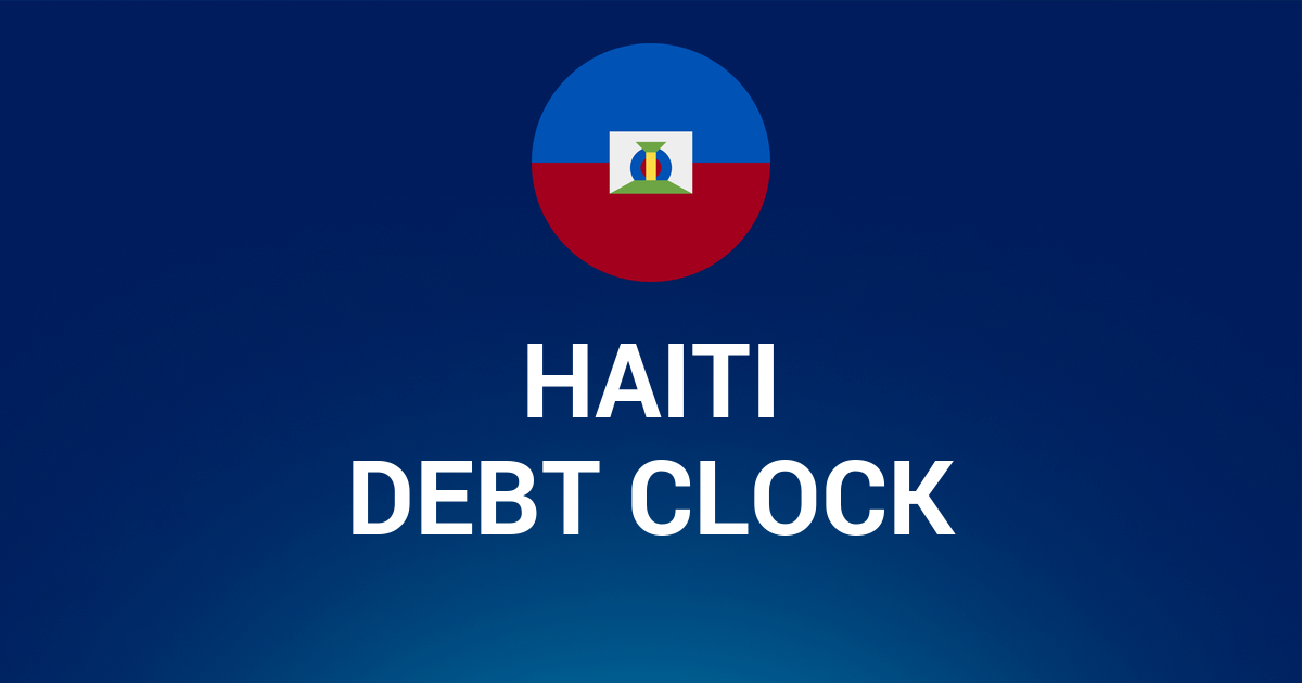 Haiti Debt Clock - National debt of Haiti