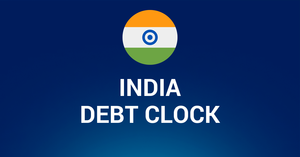 India Debt Clock - National debt of India