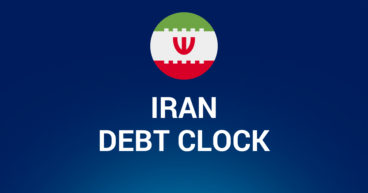 Iran Debt Clock - National debt of Iran