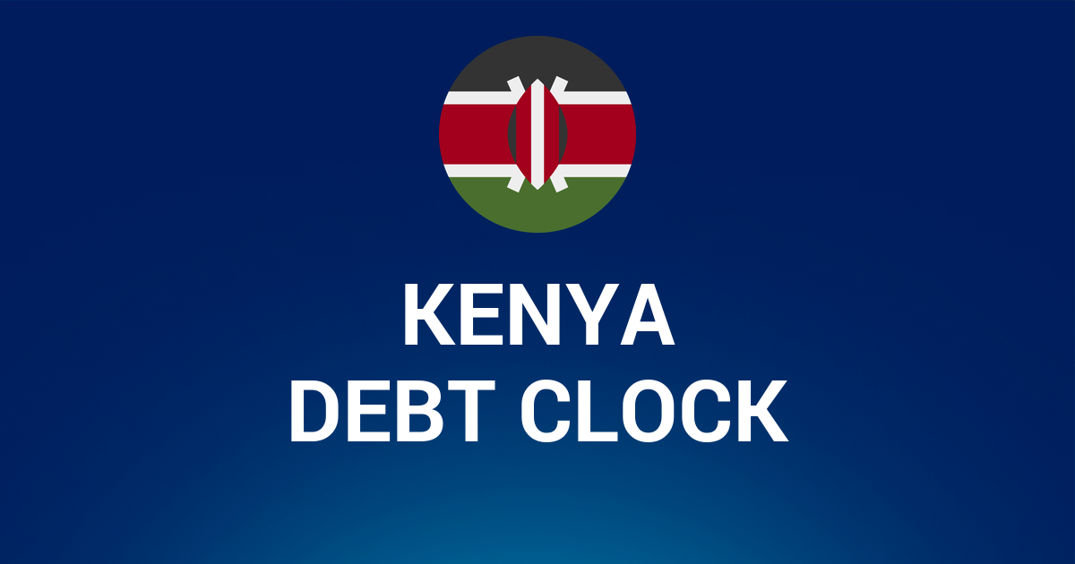 Kenya Debt Clock - National debt of Kenya