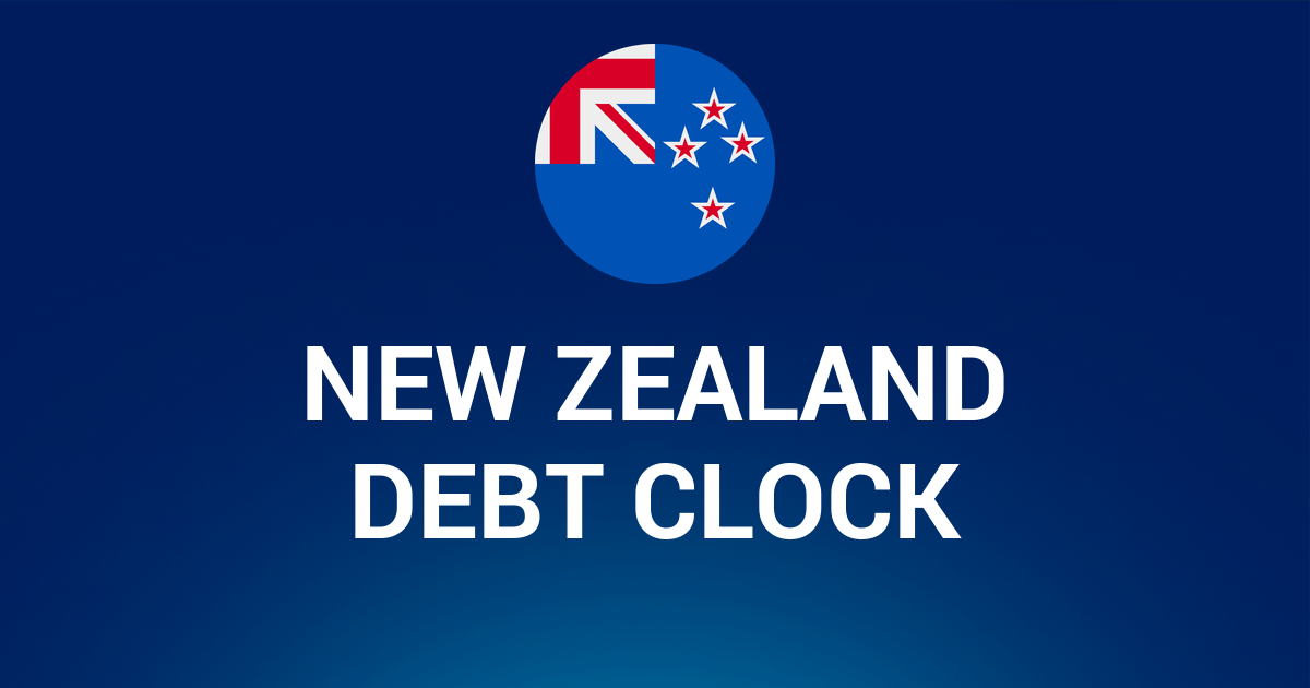 New Zealand Debt Clock - National debt of New Zealand