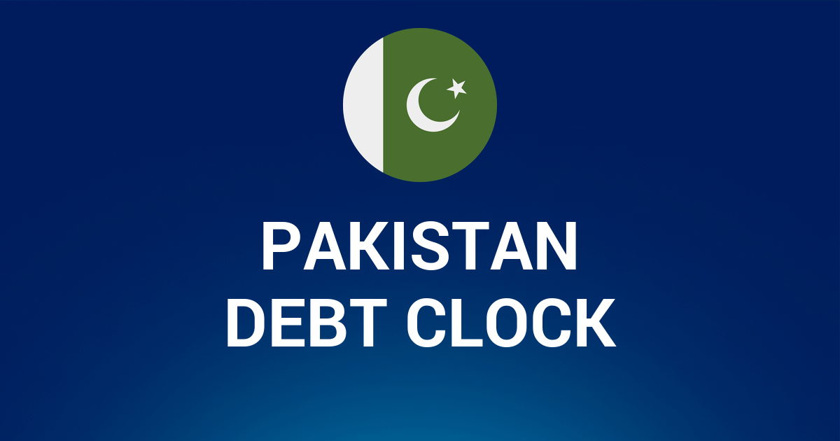 Pakistan Debt Clock - National debt of Pakistan