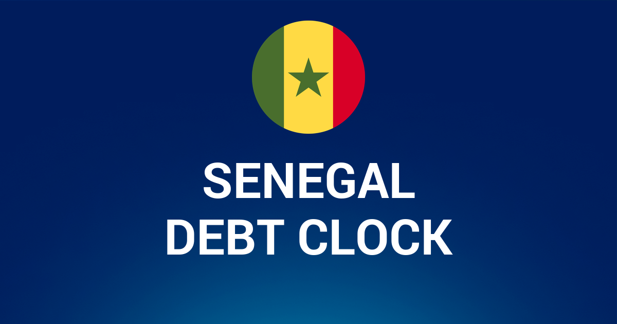 Senegal Debt Clock - National debt of Senegal