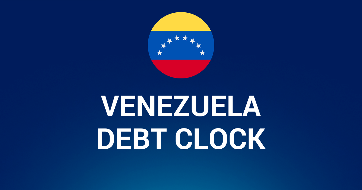Venezuela Debt Clock - National debt of Venezuela