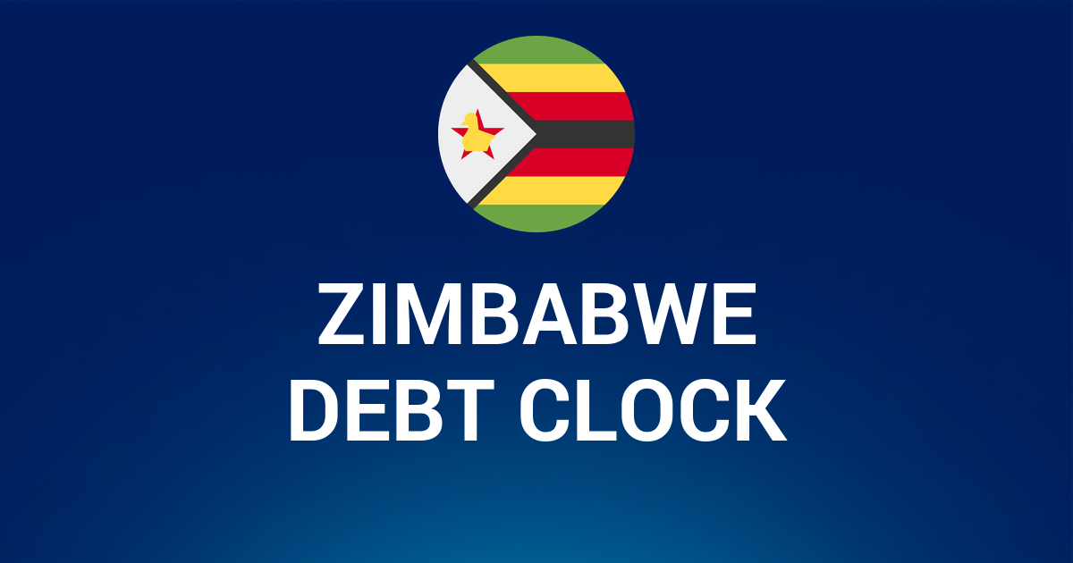 Zimbabwe Debt Clock - National debt of Zimbabwe